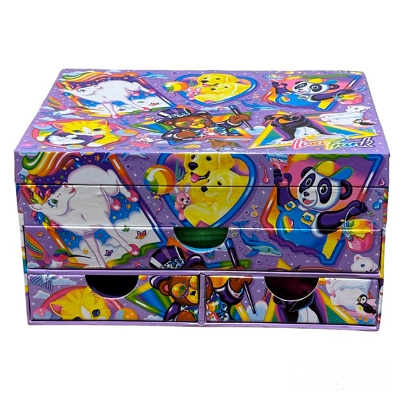 Lisa Frank | Other | Vintage 9s Lisa Frank Treasure Craft Storage Box ...